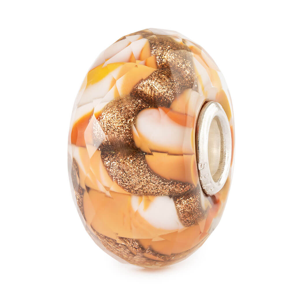 Amber Fold Trollbead | Faceted Glass Beads | TrollbeadsAkron