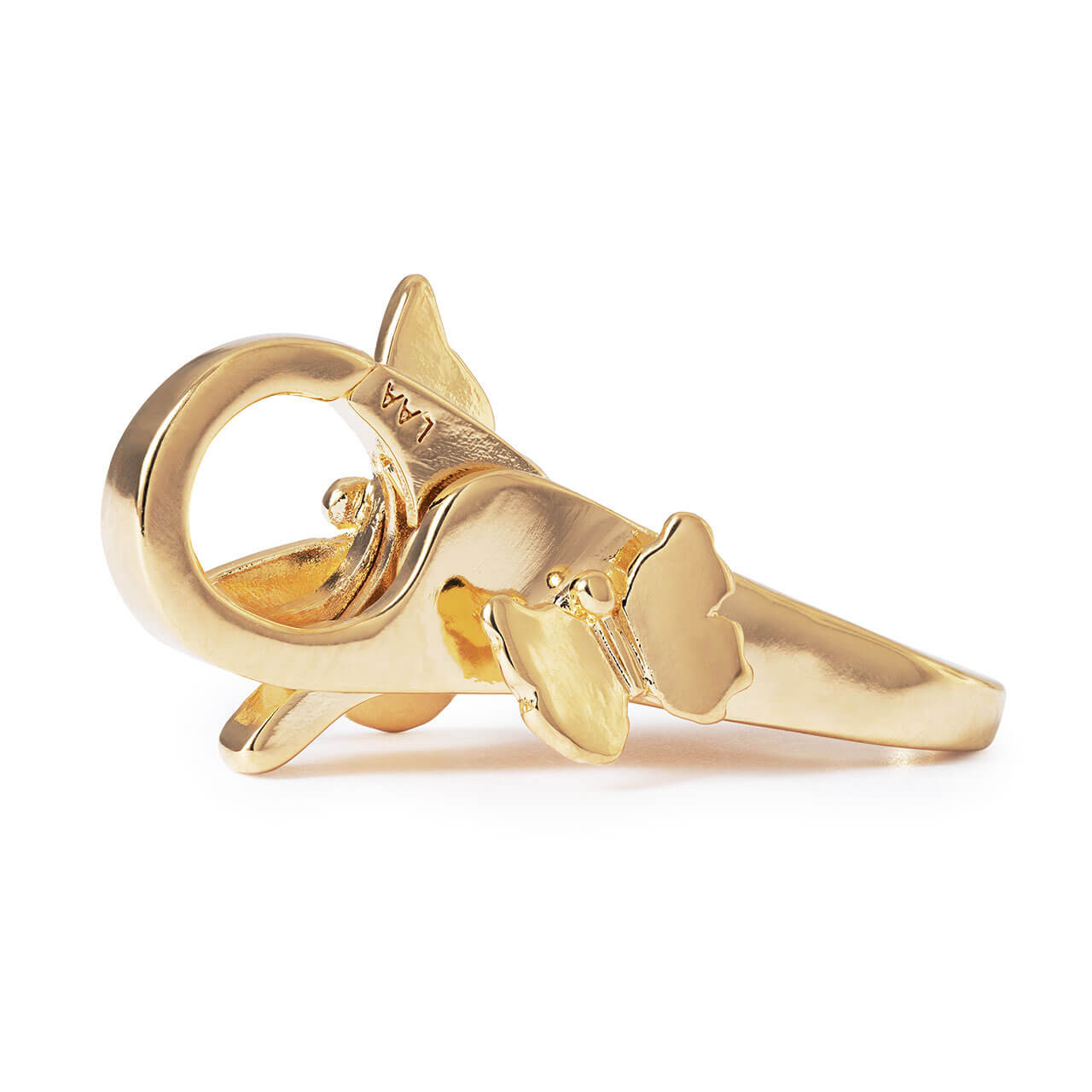 Flutter Gate Clasp Gold Plated | Trollbeads Spring Stories in Bloom