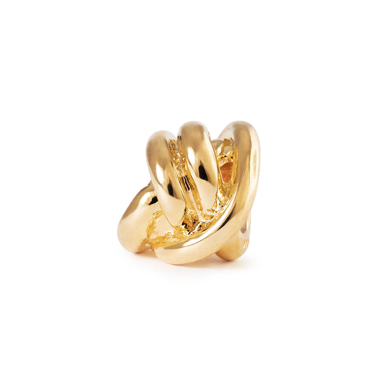Lucky Knot Gold Plated Bead | Trollbeads 50 Year Golden Jubilee