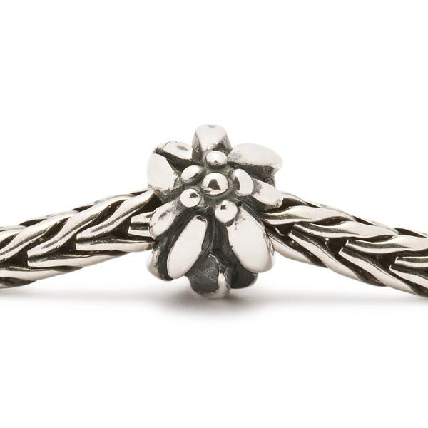 Buy Trollbeads Online | Silver Charms | Mountain Flower | Free Shipping