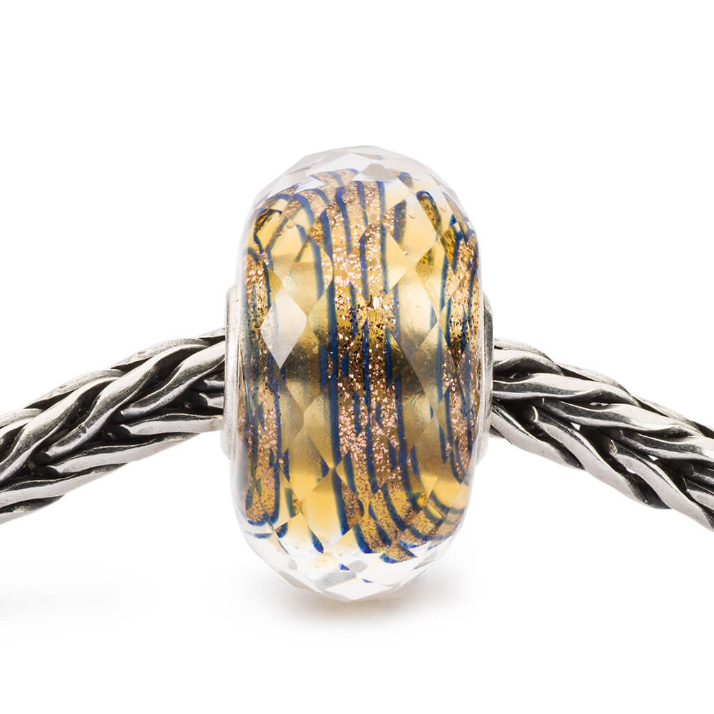 Trollbeads Blast of Blue | Glass Bead | TrollbeadsAkron.com