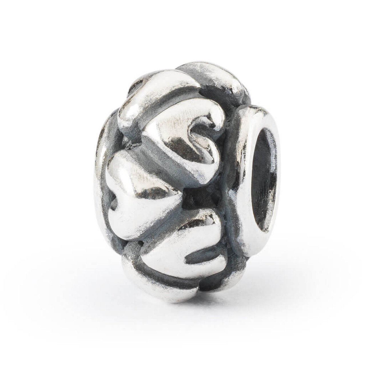 Trollbeads Together Bead | Silver Heart Trollbead | TrollbeadsAkron.com