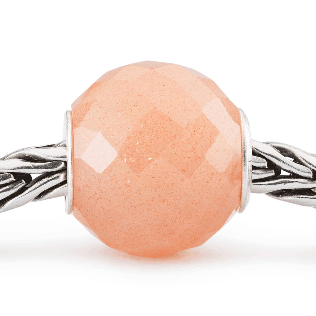 Trollbeads Feldspar Moonstone Facet | Stone Troll Beads ...