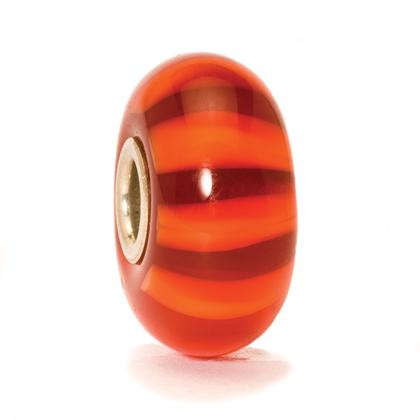 Retired Trollbeads | Red Stripe | TrollbeadsAkron.com