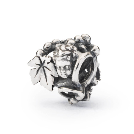 Trollbeads Wine Divine Silver Charm | TrollbeadsAkron.com