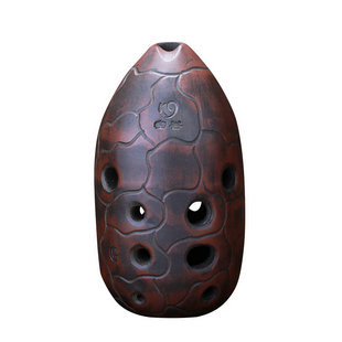 Buy Xun Flute Study Level Chinese Pottery Clay Flute Ancient Xun ...
