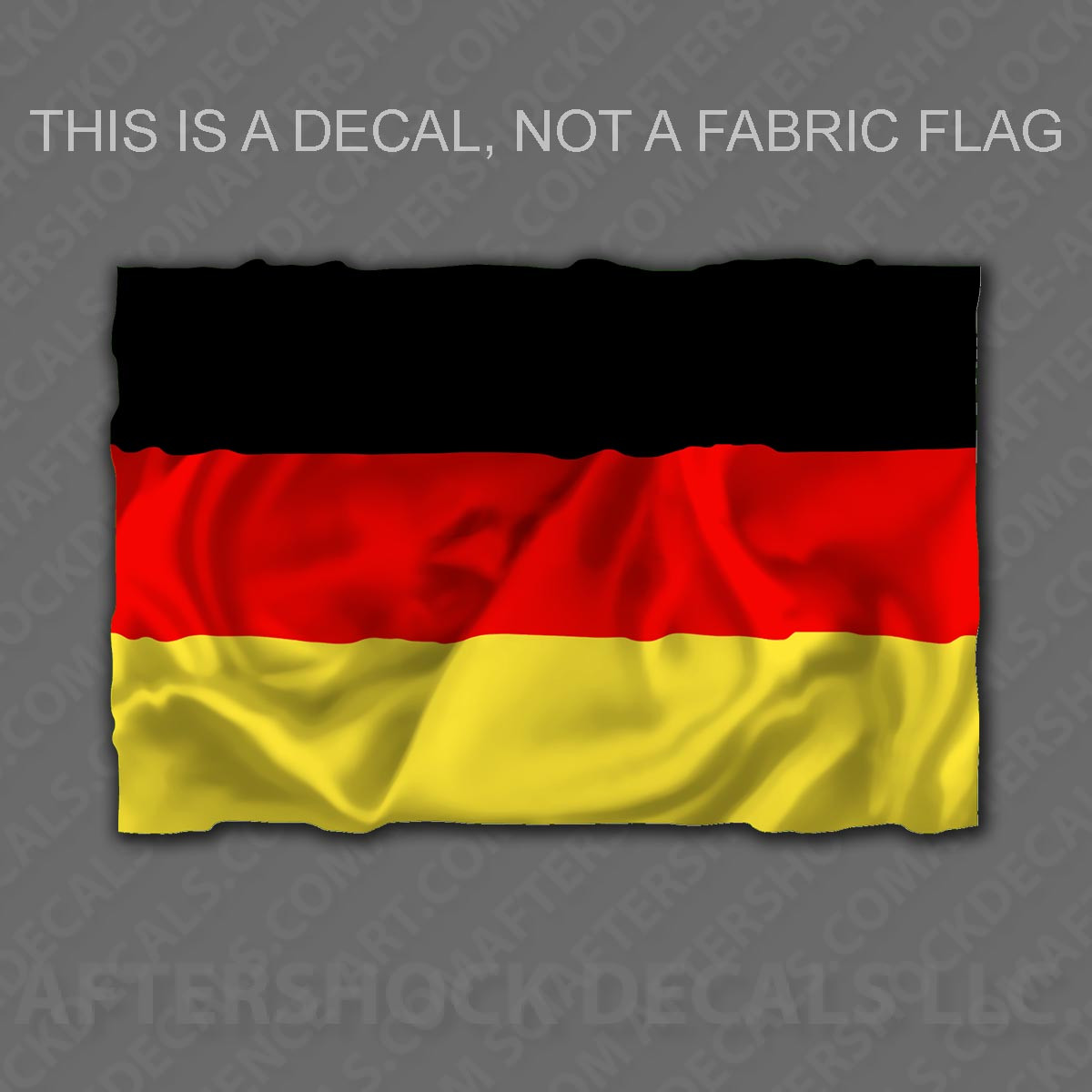 Germany Flag Sticker - Aftershock Decals
