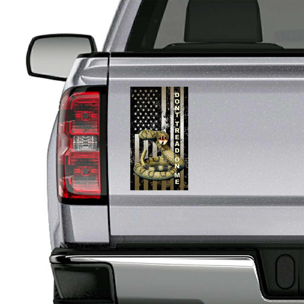 Rattlesnake Gadsden Flag American Gun Decal