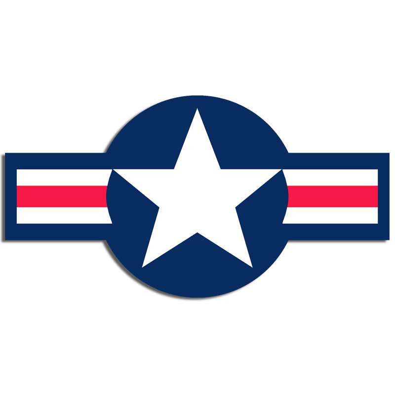 USAF Air Force Roundel Decal