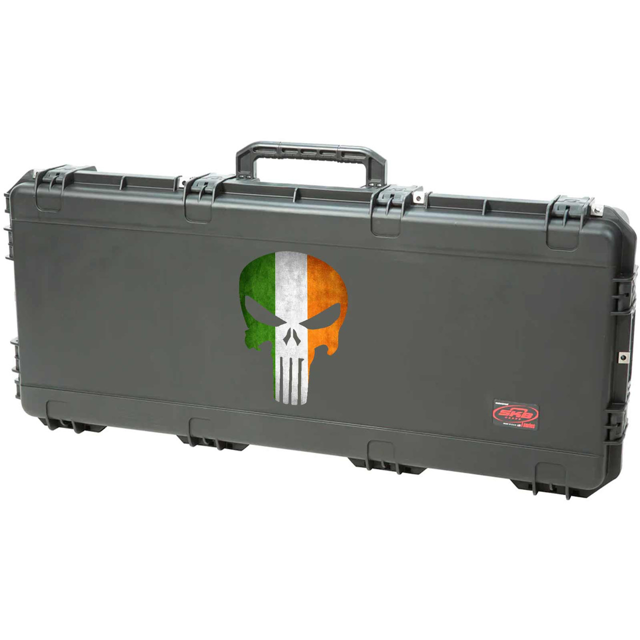 Ireland Flag Punisher Skull Irish Decal Sticker