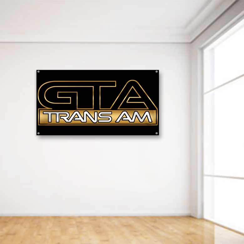 Pontiac Trans Am GTA Car Banner