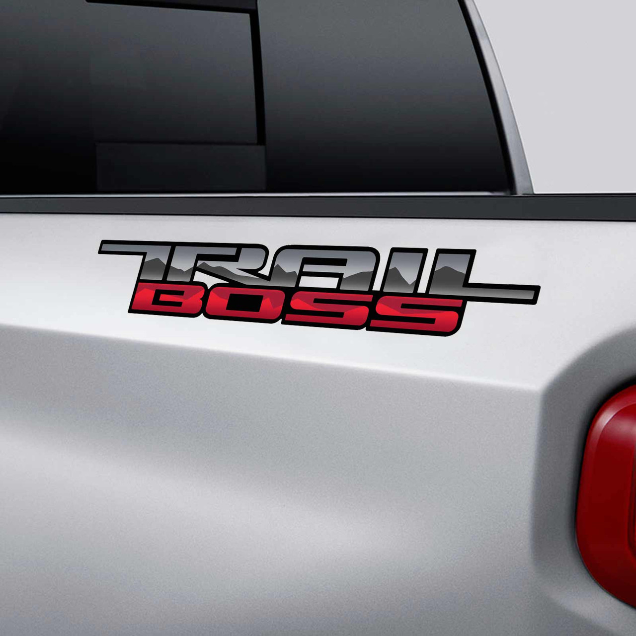 Trail Boss Silverado Chevy Truck Decal Stickers