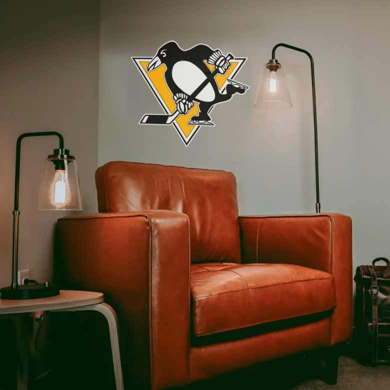 Pittsburgh Penguins Hockey Wall Decal Sticker
