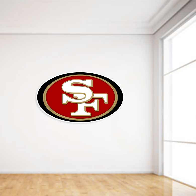 San Francisco Football Wall Decal Sticker