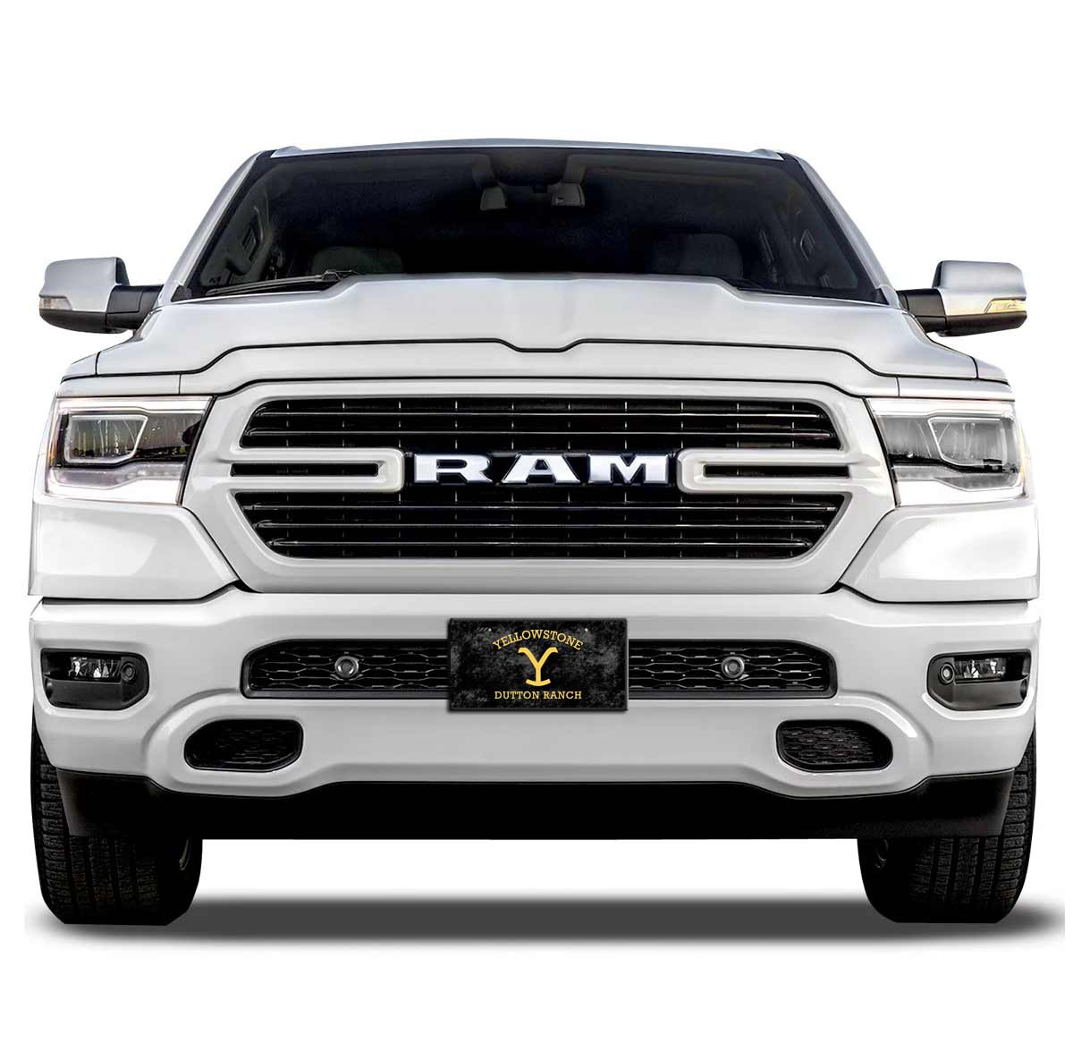 Yellowstone Dutton Ranch License Plate
