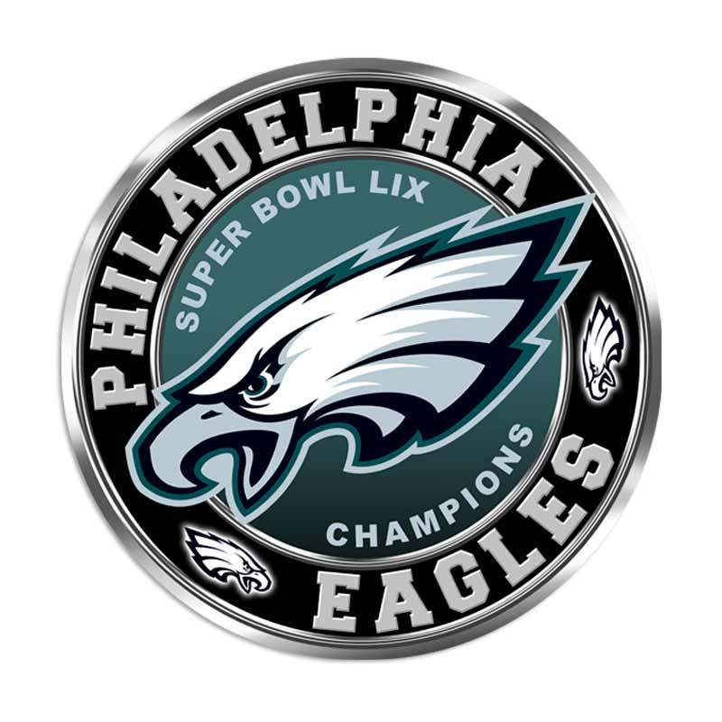 Philadelphia Eagles Super Bowl LIX Decal