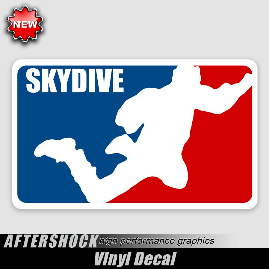 Skydive Logo Sticker - Aftershock Decals