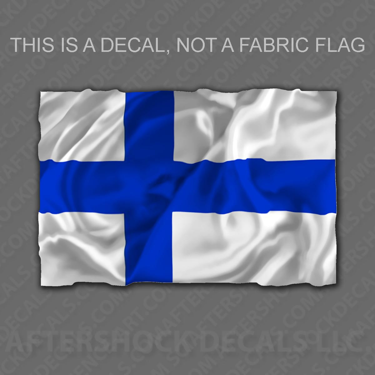 Finland Flag Sticker - Aftershock Decals