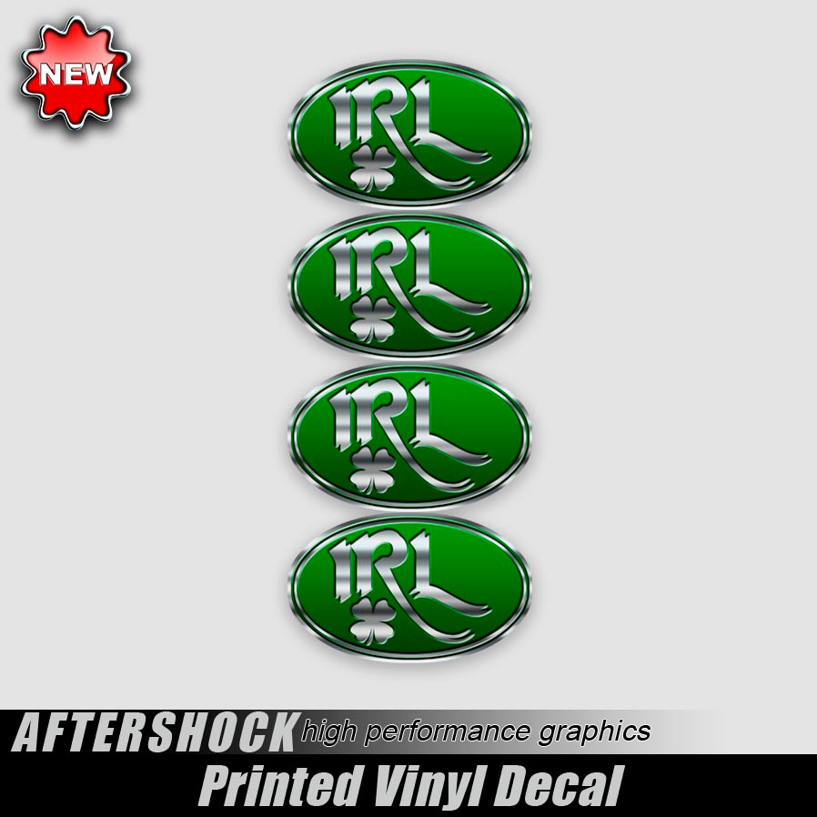 Irish IRL Ireland Charm Decals - Aftershock Decals