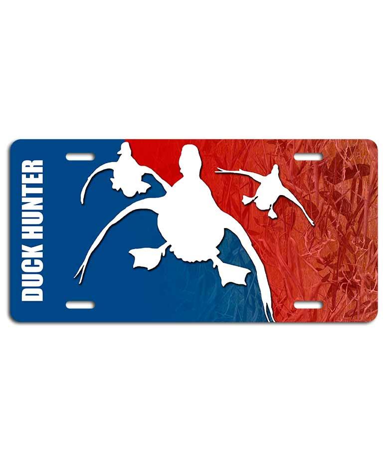 Duck Hunter Major League Plate - Aftershock Decals