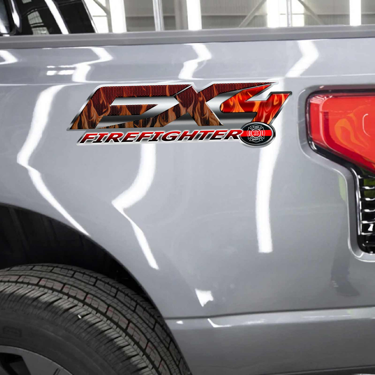 Ford FX4 Firefighter Sticker set - Aftershock Decals