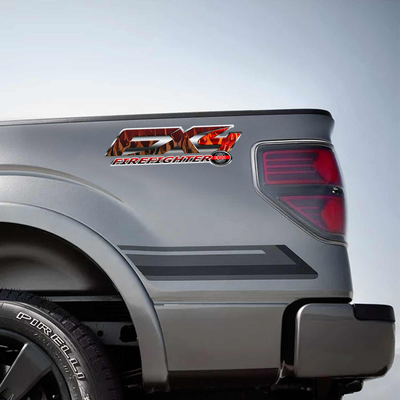 Ford FX4 Firefighter Sticker set - Aftershock Decals