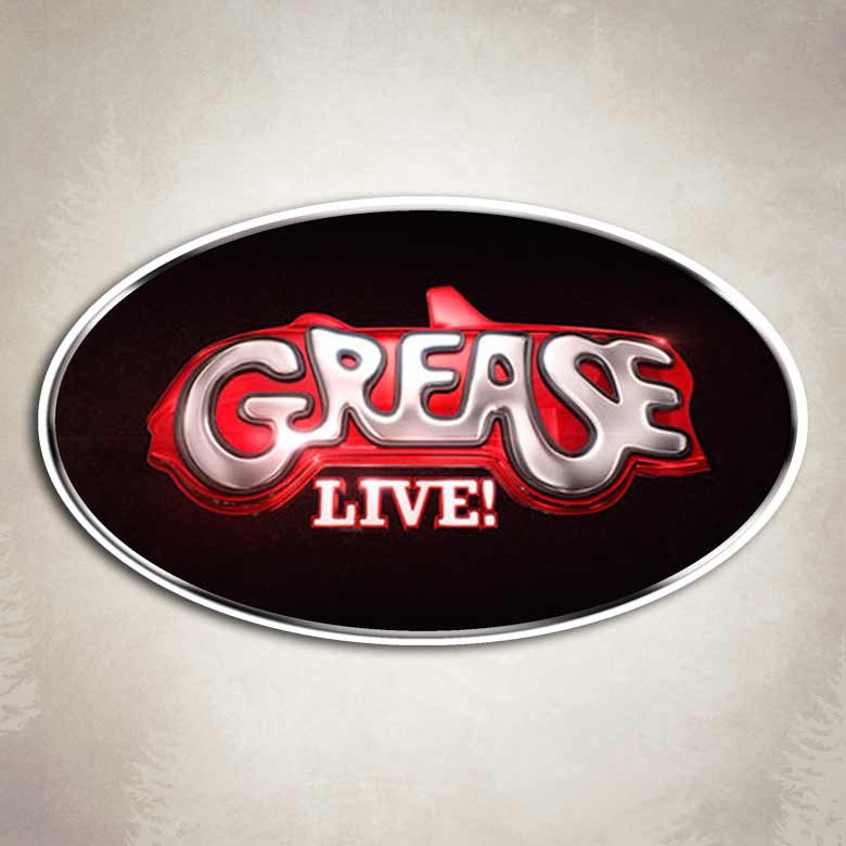 Grease Live Musical Oval Sticker