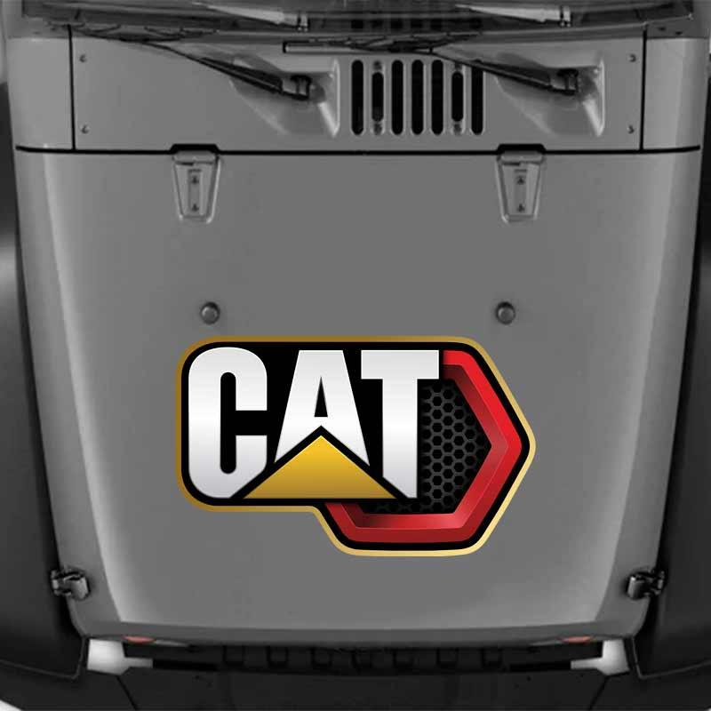 4x4 Caterpillar CAT Construction Decal