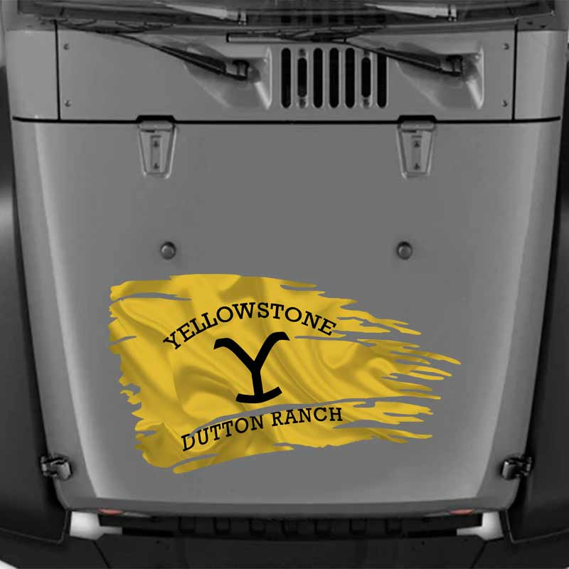 Yellowstone Dutton Ranch Vinyl Decal