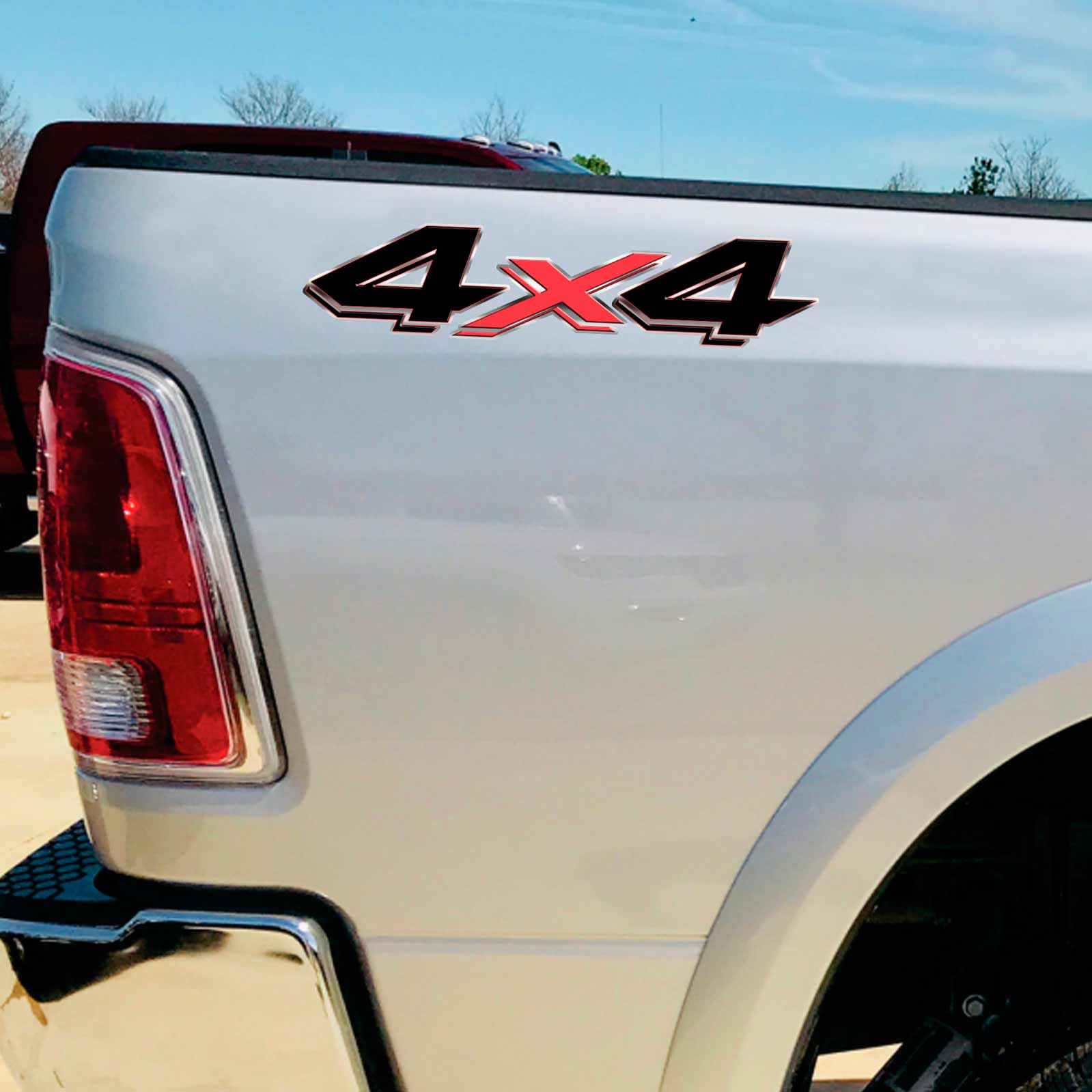 4x4 Dodge Dakota Ram Truck Sticker Set