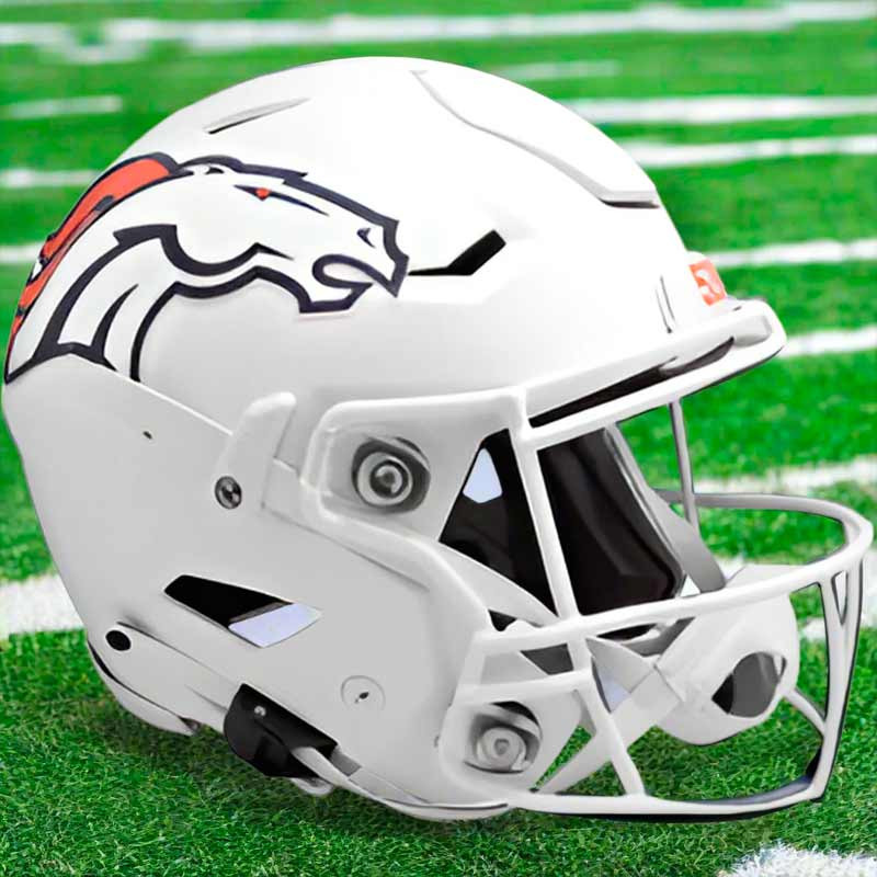 Denver Broncos Fierce Horse Decal
