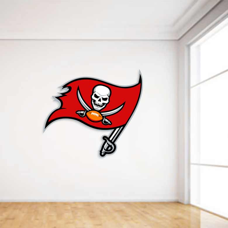 Buccaneers Football Wall Decal | Tampa Bay Sticker