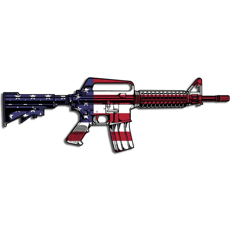 Gun Decals | Firearm and 2nd Amendment American Stickers