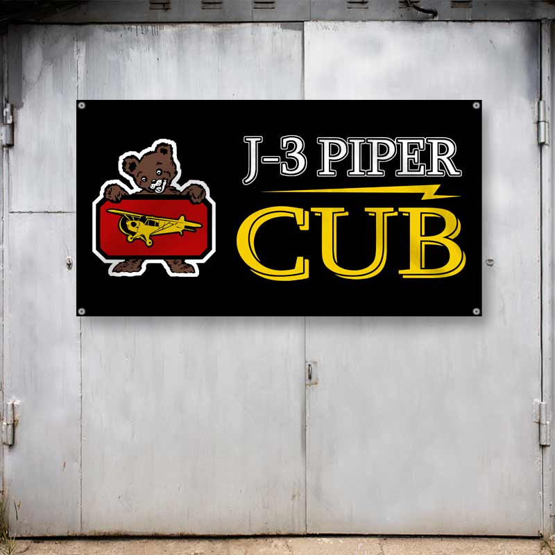 Airplane Hanger Banners | Custom Garage Aircraft Signs