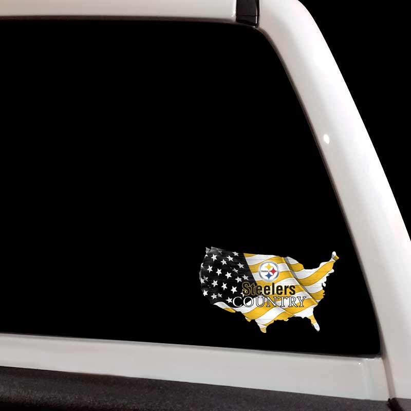 Pittsburgh Steelers Football Wall Decal