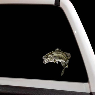 Largemouth Bass Fishing Sticker Set - Aftershock Decals