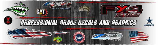 Aftershock Decals | 4x4 Truck Stickers, Hunting, Fishing, Boat ...