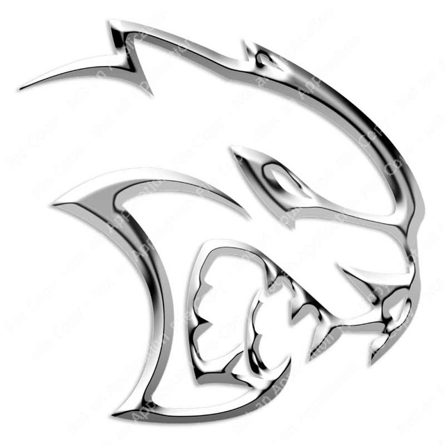 Dodge Hellcat Logo Decal
