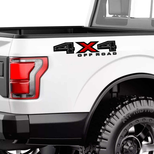 Ford F250 F-250 Super Duty 4x4 Vinyl Decal Sticker
