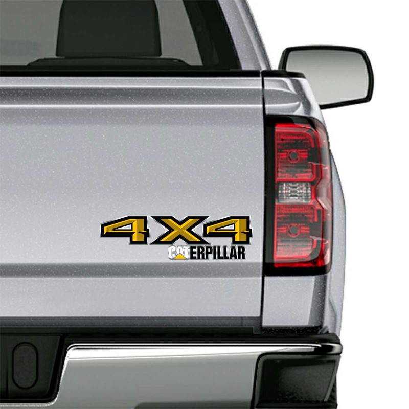 4x4 Caterpillar F-150 CAT Truck Decal Set