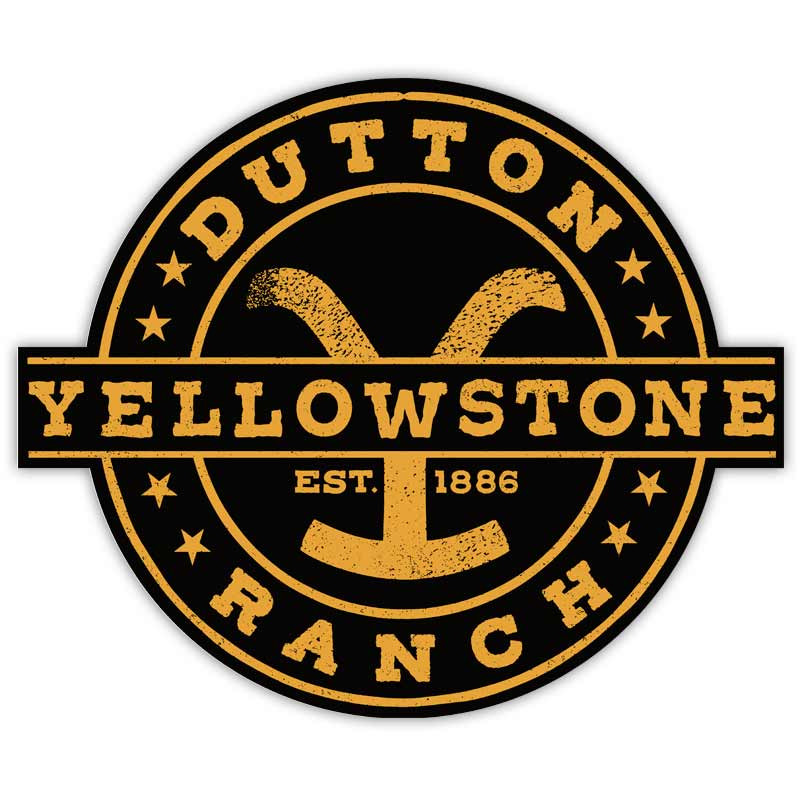 Yellowstone Dutton Ranch 1886 Decal