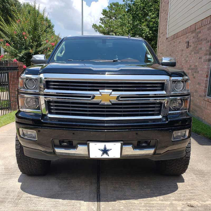 Dallas Cowboys Football License Plate