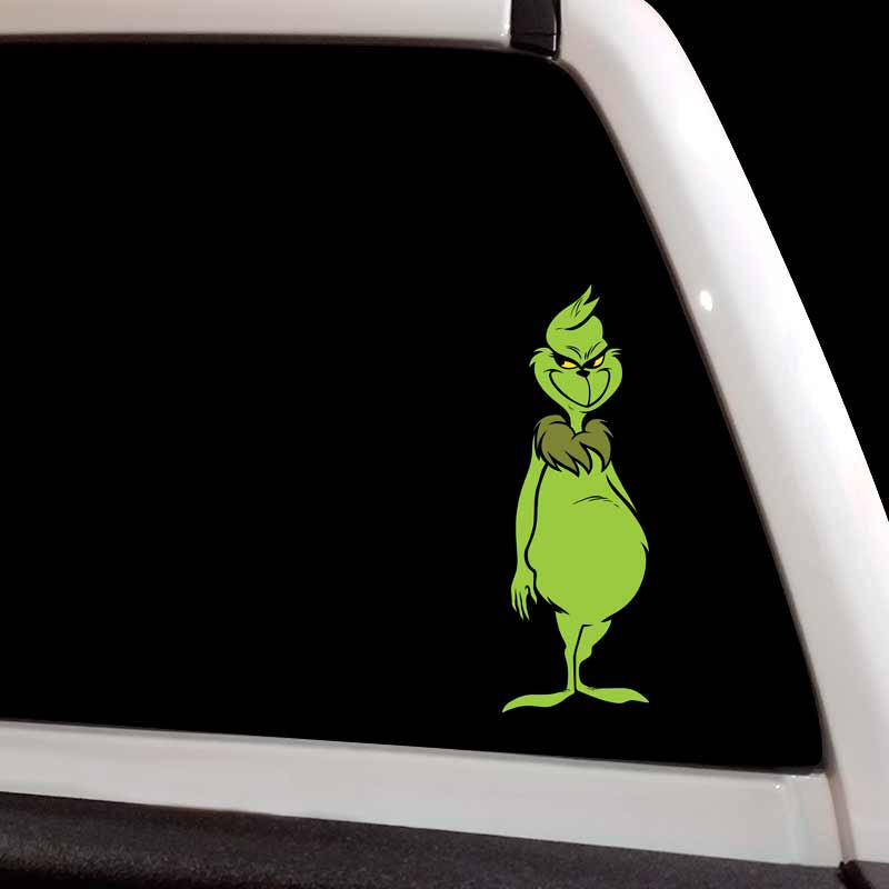 The Grinch Christmas Holiday Decal