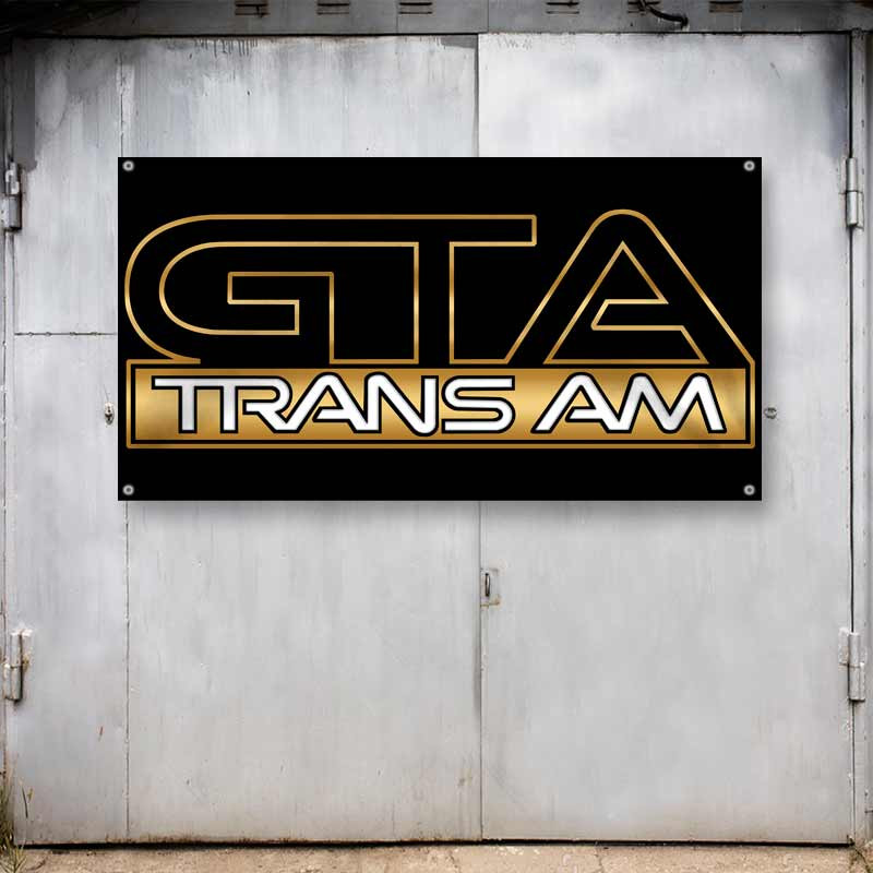 Pontiac Trans Am GTA Car Banner