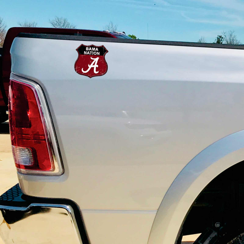 Alabama Roll Tide Bama Nation Sticker Decal
