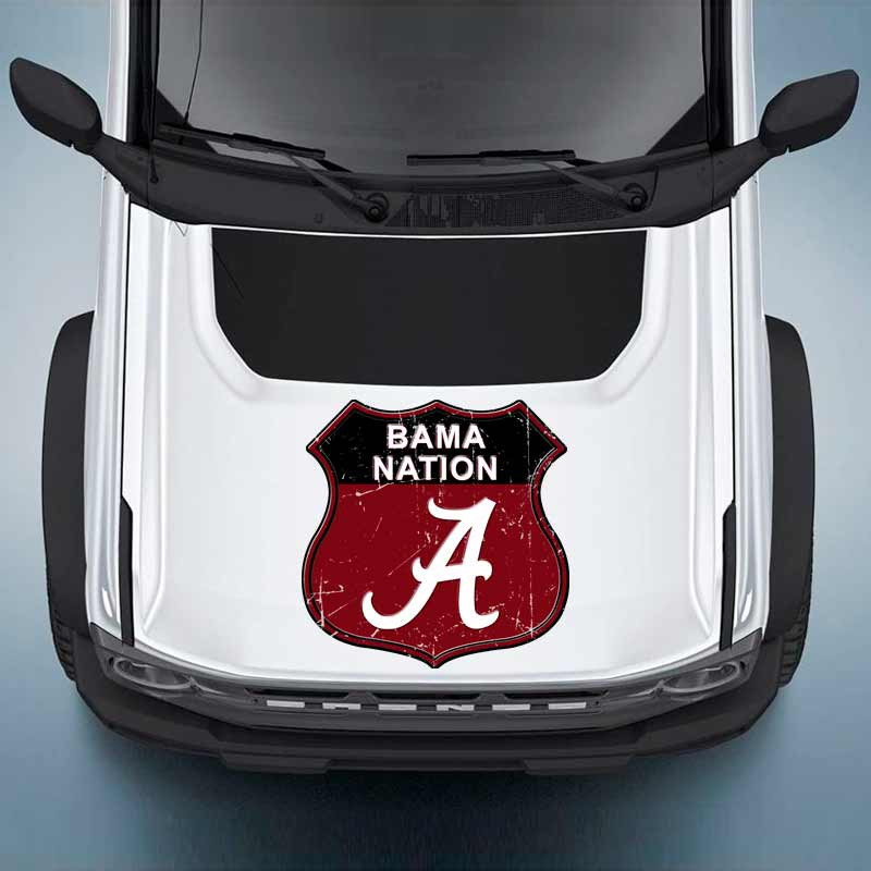 Alabama Roll Tide Bama Nation Sticker Decal