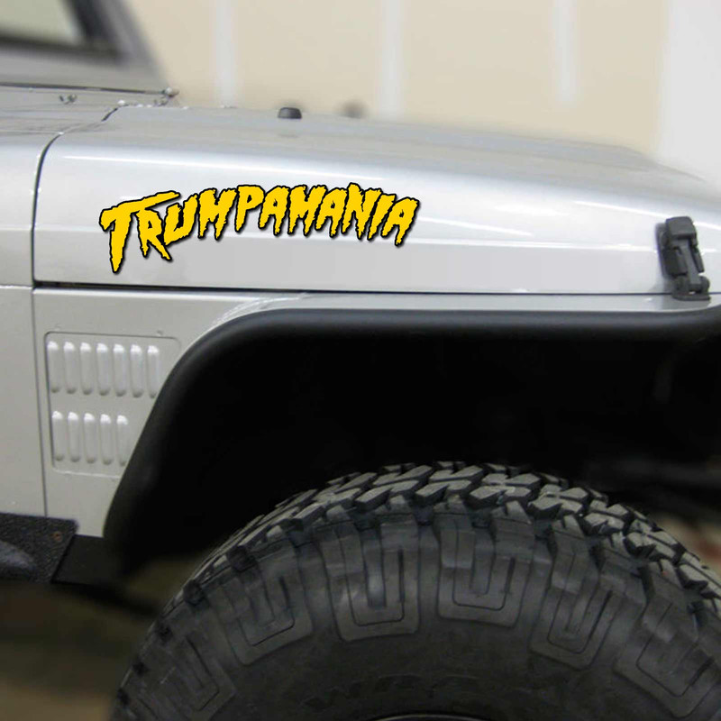 Trumpamania Donald Trump President 2024 Decal Sticker