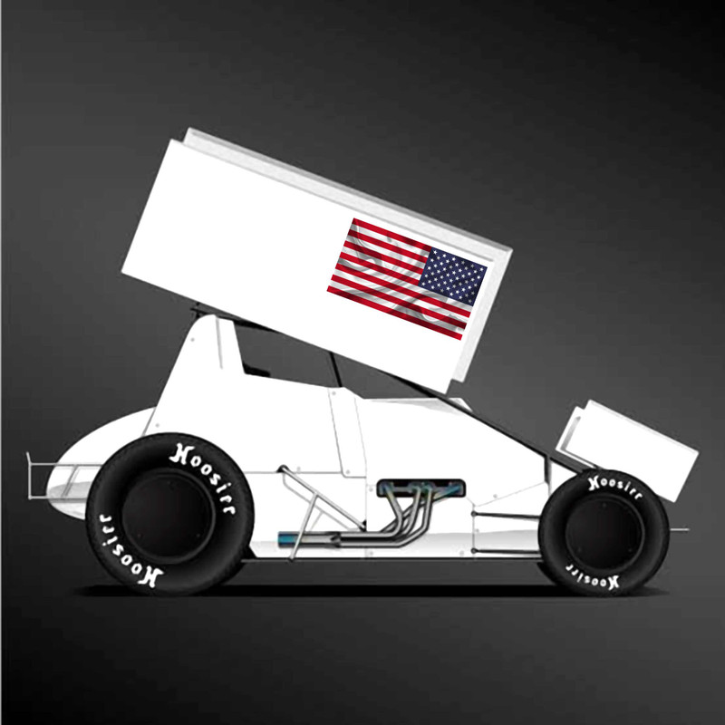 Flag of the United States of America Decal USA Sticker