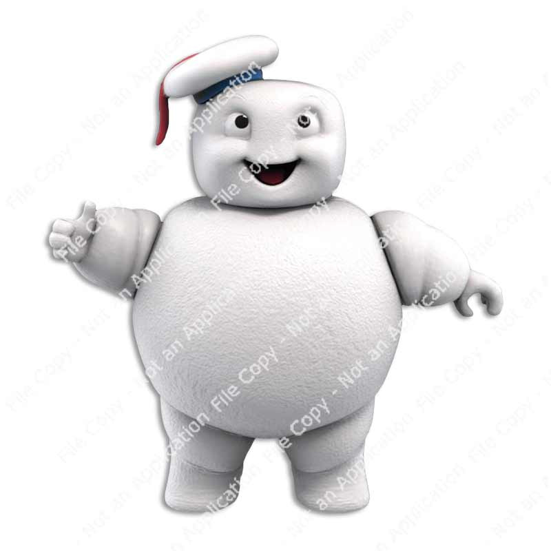 Mini Puft Ghostbusters Marshmallow Man Decal Sticker