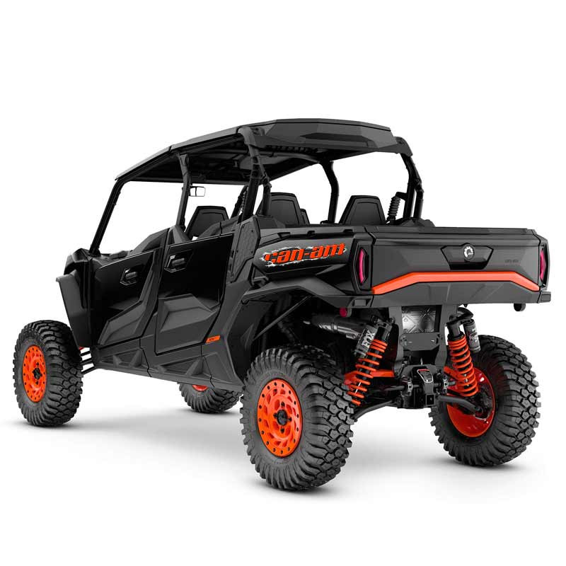 Can-Am SXS ATV Ripped Metal Decal Set